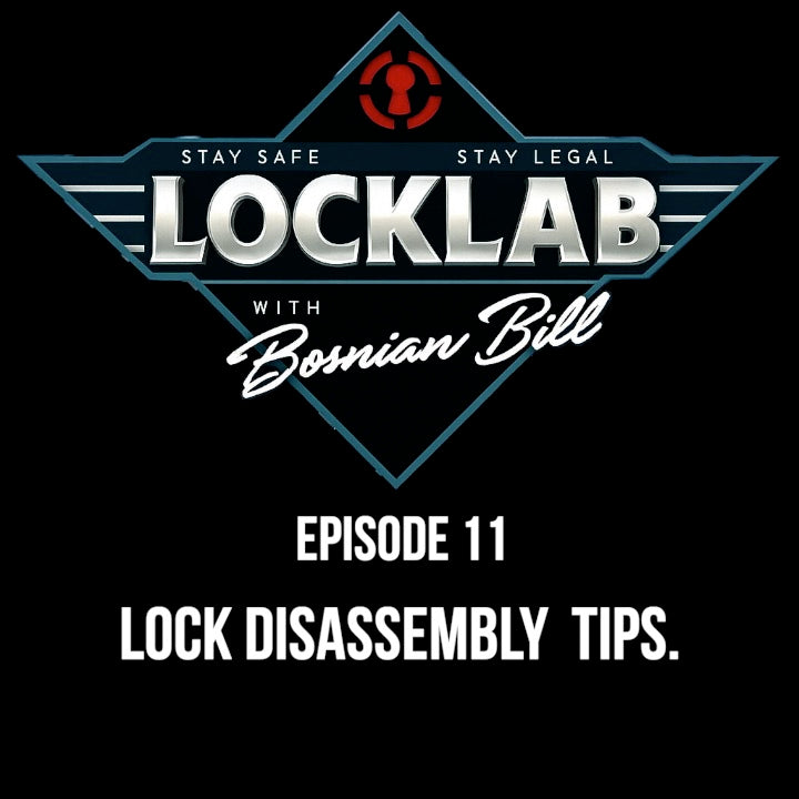 11 Bosnian Bills Lock Disassembly tips – SPARROWS Lock Picks