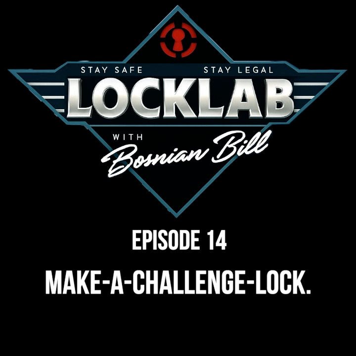 14 Bosnian Bills Make-a-Challenge-Lock – SPARROWS Lock Picks