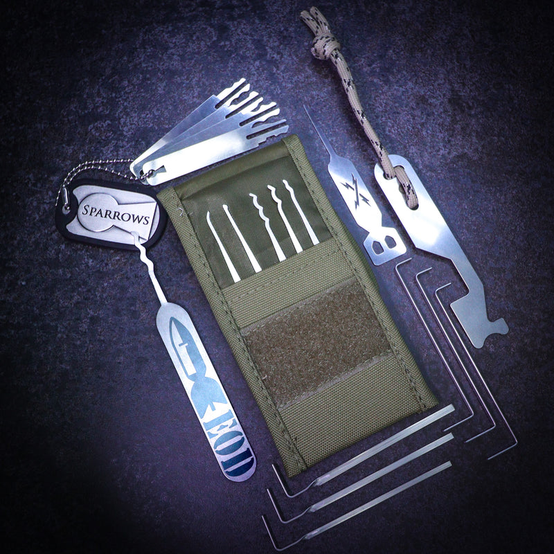 THE EOD Lock Pick Kit for EOD Professionals | Sparrows Lock Picks – SPARROWS Lock Picks