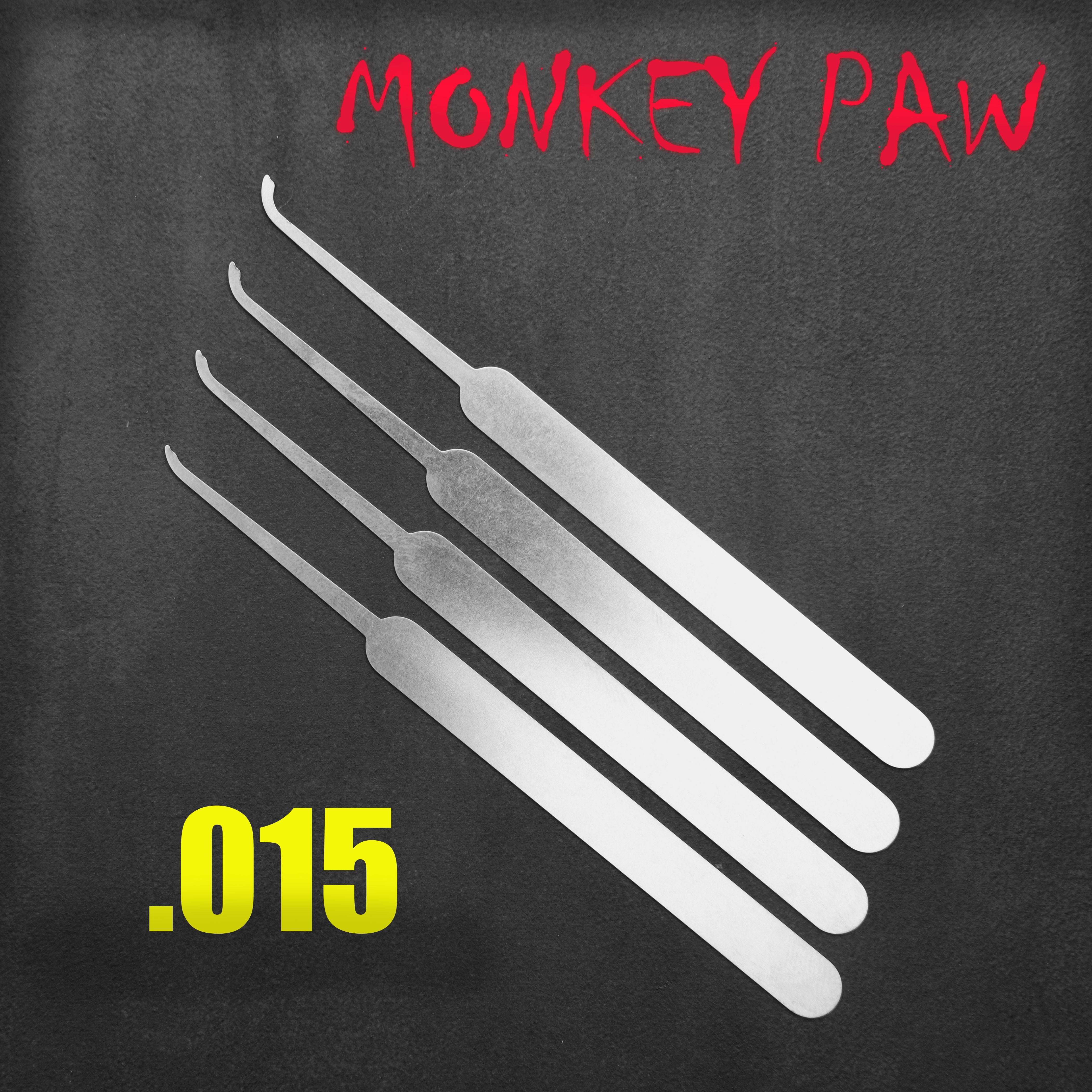 Monkey Paw Set .015 – SPARROWS Lock Picks