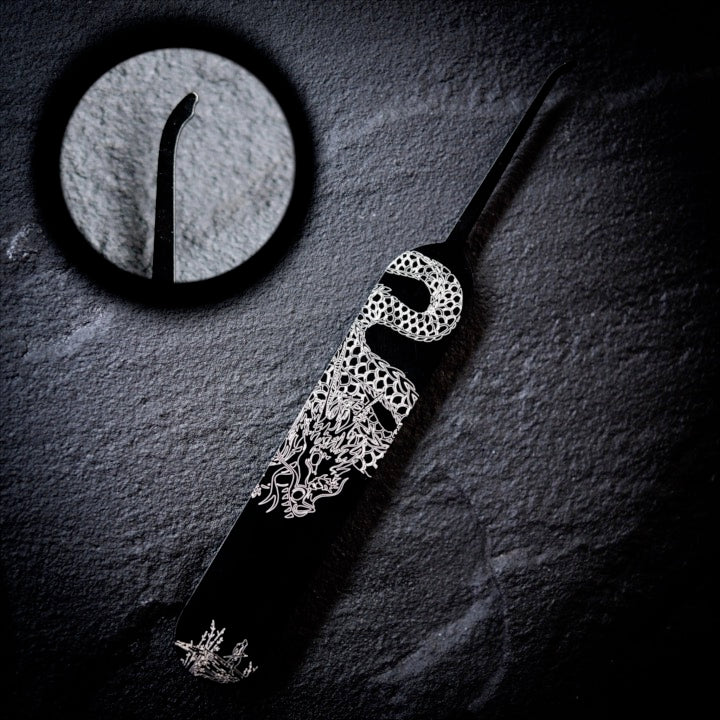 Murdered Out Sandman Pick (Monkey Paw Profile) – SPARROWS Lock Picks