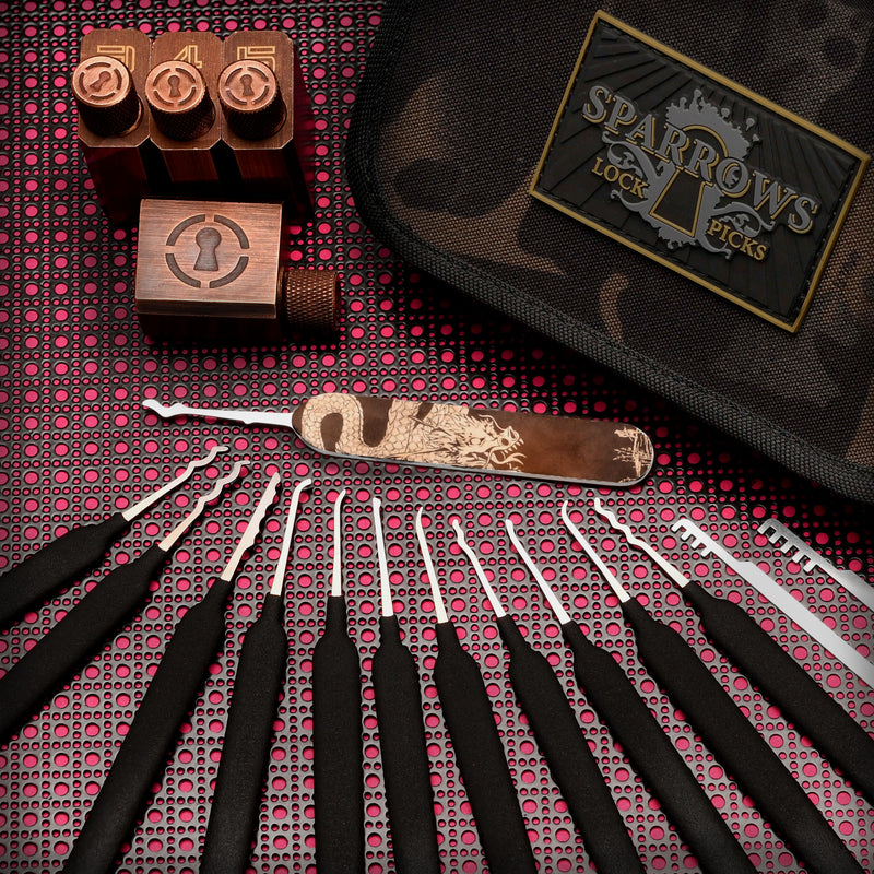 The Vorax Lock Pick Set Sparrows Lock Picks SPARROWS Lock Picks